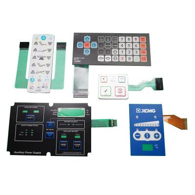 China Customizable Waterproof Membrane Keypad IP68 Silkscreen DC 5V for sale