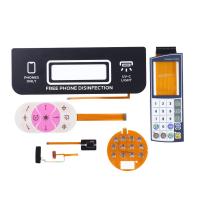China Custom High Glossy PET Membrane Switch Overlay 0.125mm-0.8mm Thickness 1-3 Million Lifespan for sale