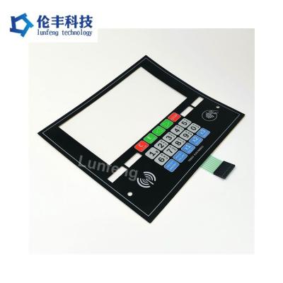 China Custom PET Membrane Switch with Silk Screen Printing Matte Surface for Precise Operation 3M Adhesive for sale