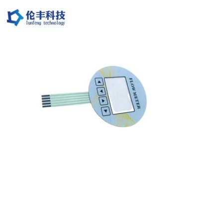China IP67 Waterproof Metal Dome Membrane Switch 50mA 50V DC Custom Colors for sale
