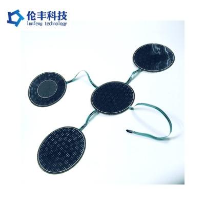 China Printed Carbon Pill Type Silicone Rubber Membrane Keyboard with 30-90 Shore A Hardness and Pantone/RAL Color Options for sale