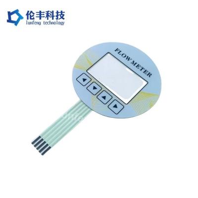 China Customizable Waterproof Membrane Keypad 1 Million Key Life IP66 IP67 Silkscreen Printing for sale
