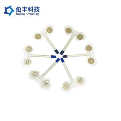 China 1.5mm Pitch PET LED Membrane Keypad for Advanced Control for sale