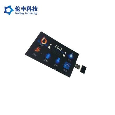 China Customized PET LED Membrane Keypad with Red LED Color and Long-Lasting Performance for sale
