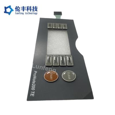 China PET Material Membrane Keypad for Optimal Performance and Durability in Industrial Setting for sale