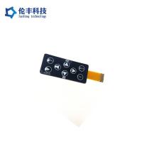 China Water Resistant Silicone Keyboard Membrane Panel with 30-90 Shore A Hardness and RAL Color Options for sale