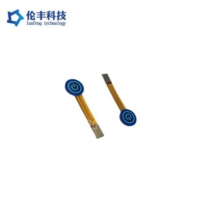 China 12 Key Metal Dome Membrane Switch 0.3mm Thickness Glossy Surface Tactile Keypad 12V DC for sale