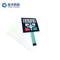 China Driver Voltage 3v Flat Membrane Switch Designed to Operate Within Minus 20 to Plus 80 Degrees Celsius Temperature Range for sale