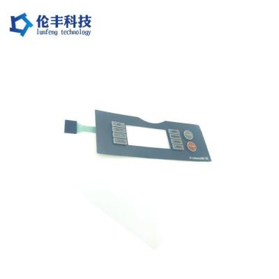 China Customizable LED Membrane Keypad 2.54mm Pitch IP65 Waterproof 1 Million Cycles for sale