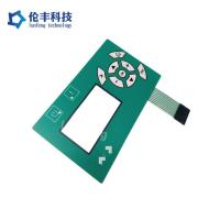 China Custom Silkscreen Waterproof Membrane Keypad DC 5V 100mA Flexible Industrial Switch for sale