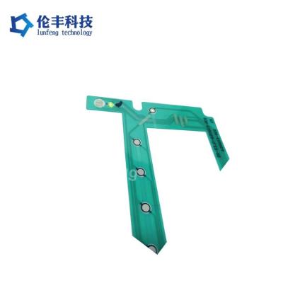 China Waterproof Membrane Keypad Flexible Switch DC 5V 50mA Custom Keys Industrial for sale