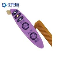China 1.0mm Pitch Tactile Metal Dome Membrane Switch IP67 Waterproof for Industrial Use for sale