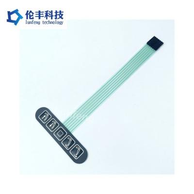 China Customized Design Metal Dome Membrane Switch for PC Applications Waterproof IP67 and Performance for sale