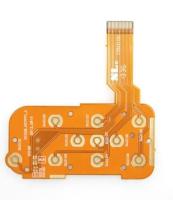 China Gold Plating FPC Flexible Circuit Board with 0.05mm Minimum Trace Width and Acrylic Or Epoxy Adhesive for sale