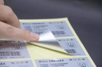 China Silver Sticker Label with Permanent Acrylic Adhesive Resistant to Water Oil and Chemicals for Custom Quantities From 100 To 10,000+ for sale