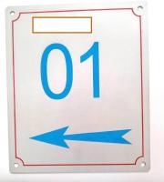 China Customizable Aluminum Nameplate with 3M Adhesive for Weather Resistant Equipment Labeling and Industrial Asset Tracking for sale