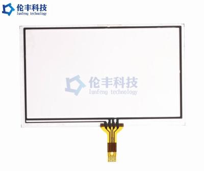 China GFF 15 Inch 4-Wire Touch Panel with 4096×4096 Resolution and 3H Surface Hardness for Industrial Applications for sale