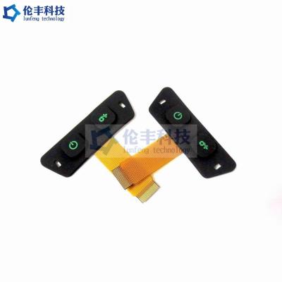China Custom Silicone Rubber Membrane Keypad Switch - 5 Million Cycle Life, -40°C to +80°C Operating Range for sale