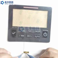 China Tactile Green Red LED Backlight Membrane Switch with Metal Dome 1M Cycle Life and -40°C to 80°C Operating Range for sale
