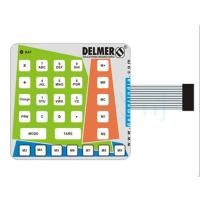 China Custom PET Membrane Switch with Flat Buttons - 5 Million Cycle Life, -40°C to +80°C Temperature Range for sale