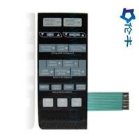 China LED Metal Dome Membrane Switch with 8mm Tactile Domes, 5 Million Cycle Life, -40°C to +80°C Operating Range for sale
