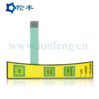 China Metal Dome Membrane Keypad with 3M 468 Adhesive - 5 Million Cycle Life, -40°C to +80°C Operating Range for sale