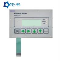 China 3M467 Flat Membrane Switch Panel Overlay - 5 Million Cycle Life, -40°C to +80°C Temperature Range for sale