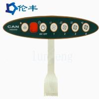 China Customized PET Membrane Switch with LED/EL Backlight Matte/Glossy Finish for sale