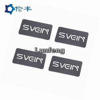 China Custom Aluminum Nameplates with 1000pcs MOQ - Die Stamped, Laser Engraved Metal Tags for Industrial Equipment for sale