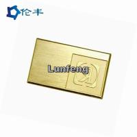China Custom Die Stamping Aluminum Nameplate Logo with RAL AL1060 & Stainless Steel Options - 1000pcs MOQ for sale