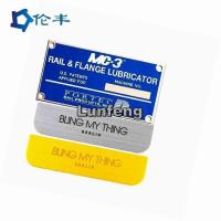 China Custom 3M Adhesive Metal Nameplates - Aluminum, Stainless Steel & Brass with 1000pcs MOQ for Industrial Equipment for sale