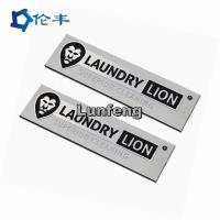 China Custom Aluminum Nameplates 1000pcs MOQ with 3-5 Year Quality Guarantee for Industrial Equipment for sale