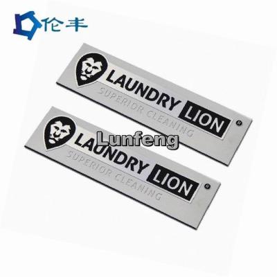 China Custom Aluminum Nameplates 1000pcs MOQ with 3-5 Year Quality Guarantee for Industrial Equipment for sale