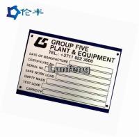 China Custom Aluminum Nameplate Metal Sticker 1000pcs MOQ with Pantone Colors and Multiple Finishing Options for sale