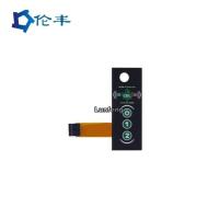 China FPC Membrane Switch with Tactile Buttons and LCD Window - 35V DC, 1M Cycle Life, -40°C to +80°C Operating Range for sale