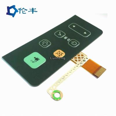 China 3M467 FPC Membrane Switch Connector Keypad with 35V DC Rating and 5 Million Cycle Life for Industrial Control Panels for sale