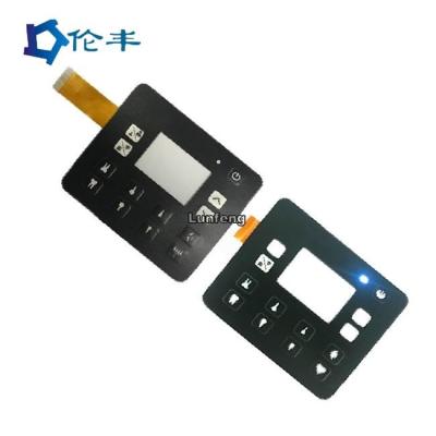 China LGF Light Emitting Film Backlight Membrane Switch 0.188mm PET Waterproof with 5 Million Cycle Life for sale