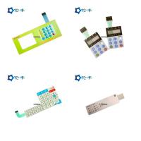 China Custom Membrane Switch Overlay with 3M 467 Tactile Dome Button - 500,000+ Cycles Life, -40°C to +80°C Temperature Range for sale