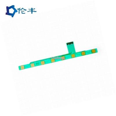 China Round Capacitive Membrane Keypad with PET Circuit and 3M467 Adhesive - 5 Million Cycle Life, -40°C to +80°C Operating Range for sale