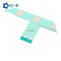 China Round Capacitive Membrane Keypad with PET Circuit and 3M467 Adhesive - 5 Million Cycle Life, -40°C to +80°C Operating Range for sale