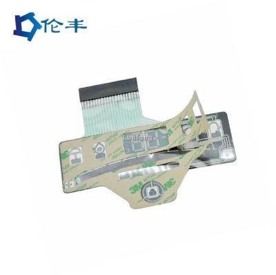 China Capacitive Flexible Membrane Keypad Overlay 3M9080 with 5M+ Cycle Life and -40°C to +80°C Operating Range for sale