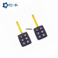 China Tactile Silicone Rubber Keypad 3M9080 with 1,000,000+ Cycle Life and -40°C to +80°C Temperature Range for sale