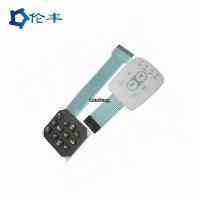 China Remote Controller Rubber Key Pad 3M467 Flat Membrane Panel with 5 Million Cycle Life and -40°C to +80°C Temperature Range for sale