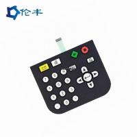 China Carbon Pill Type By Printed Silicone Rubber Keypad with Second Processing PU Epoxy Spray for Water Resistant Electronic Devices for sale
