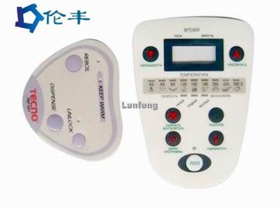 China Polydome Button Graphic Panel Overlay LED LCD 3M468 Membrane Switch - 5 Million Cycle Life, -40°C to +80°C Operation for sale