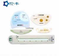 China Custom 3M Adhesive Graphic Panel Overlay for Control Panels - Up to 30x40 Inch Size, 5 Million Cycle Life for sale