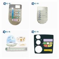 China Graphic Front Panel Overlay LED LCD Window Membrane Switch with 5M Cycle Life and -40°C to +80°C Operating Range for sale