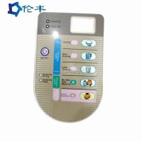 China Graphic Front Panel Overlay LED LCD Window Membrane Switch with 5M Cycle Life and -40°C to +80°C Operating Range for sale