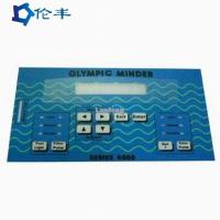 China Flat PC Front Graphic Panel Overlay with 3M Adhesive 3M467/3M468 - 5 Million Cycle Life, -40°C to +80°C Temperature Range for sale