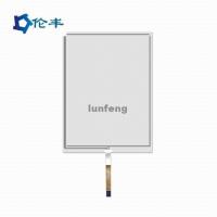 China 12.1 Inch 4-Wire Resistive Touch Screen Overlay with 10 Touch Points for Industrial Applications for sale